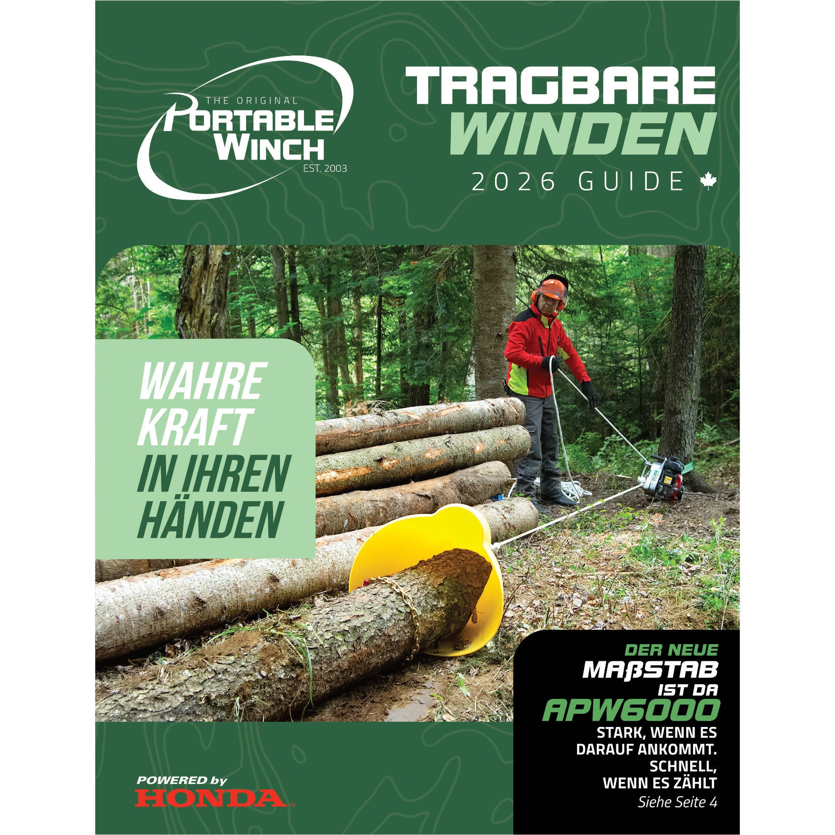 German Portable Winch Mini-Catalog – Portable Winch USA