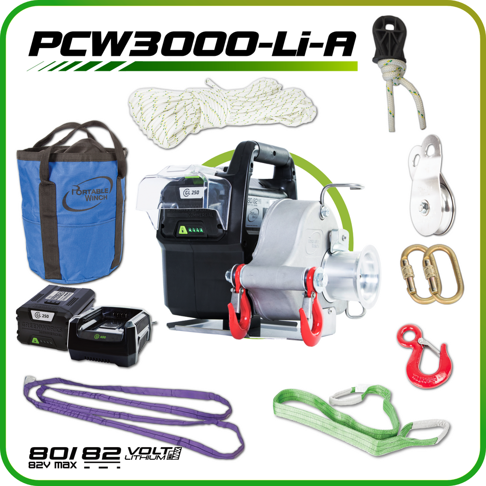 Best Portable Winch With Remote Tools Standard Portable Webbing Winch