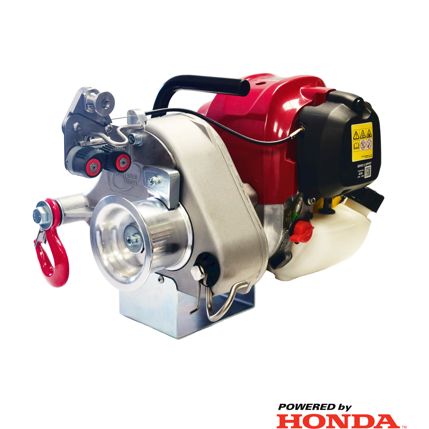 GX50 Gas-Powered Pulling Winch PCW4000 – Portable Winch USA