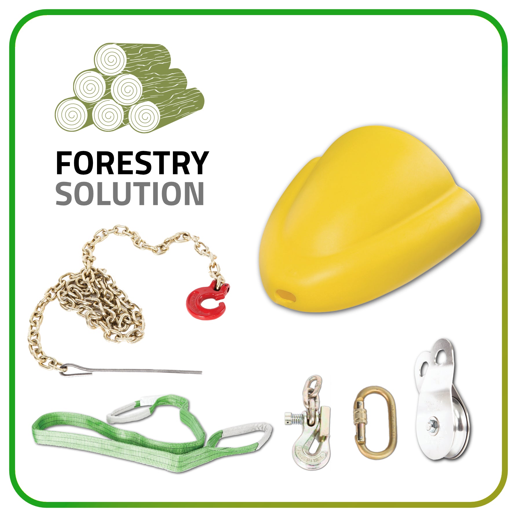Winch Forestry Kit – Portable Winch USA